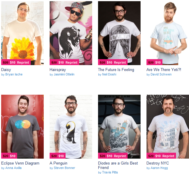 Sale at Threadless (Lots of $10 Tees) - Tee Reviewer